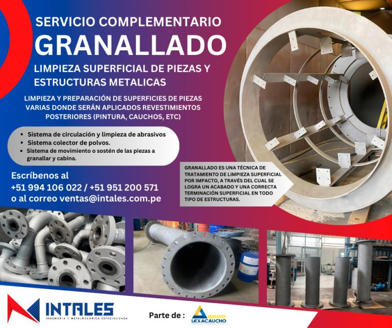 INTALES: Granallado | Lexacaucho